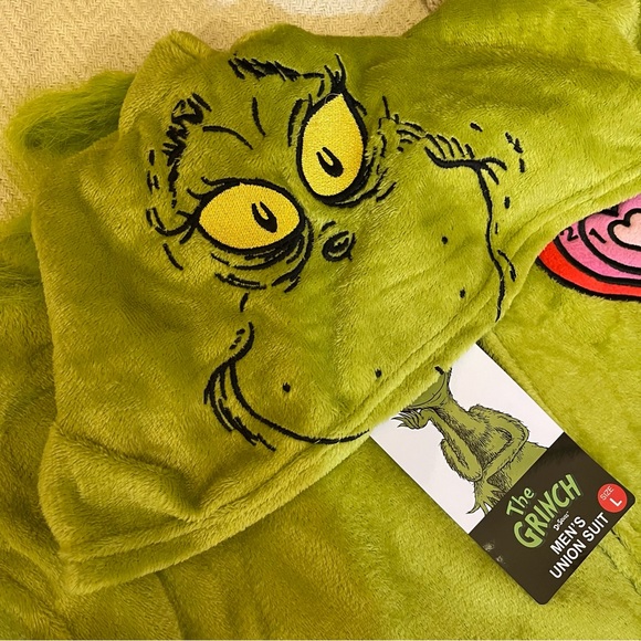 Other | Dr Seuss The Grinch Christmas Adult Onesie Pajamas | Poshmark
